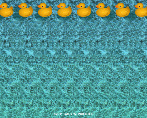 3D Stereogram images by Gary W. Priester
